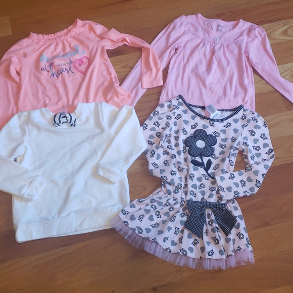 Shirts & Tops | 4 Assorted Girl Tops | Poshmark